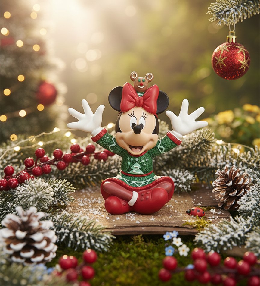 Casa Flor - cod: Minnie Sentada - Minnie Mouse Decorativa Sentada - Disney